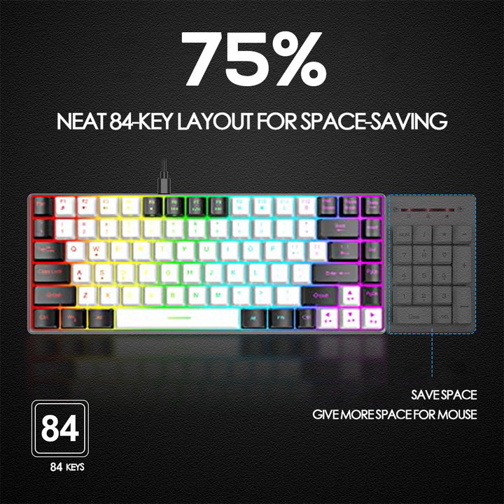 Abucow Electronics. Gaming Keyboard. Mechanical keyboard