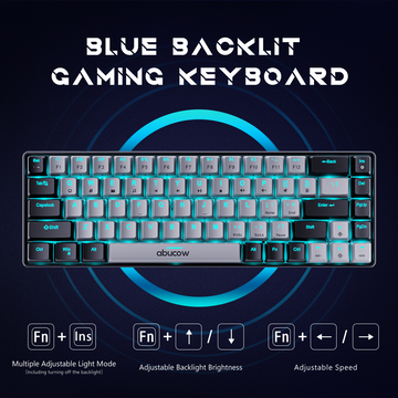 Abucow Gaming Keyboard. Mechanical keyboard